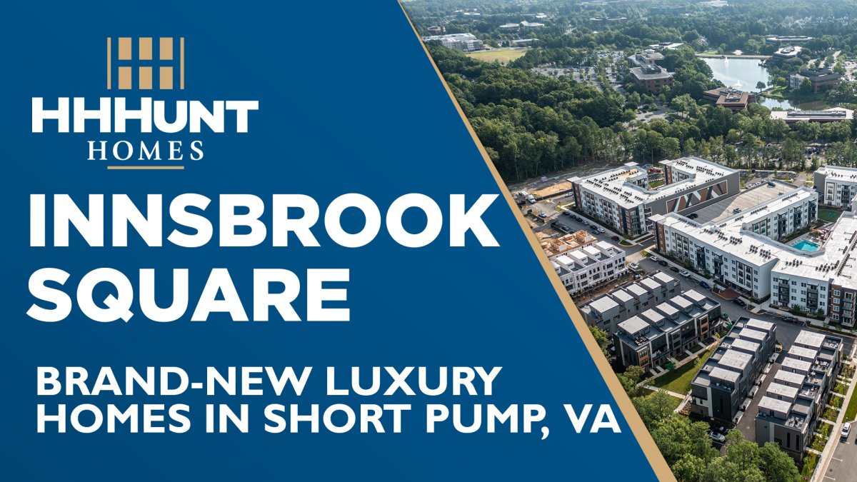 New Homes in Short Pump, VA | Innsbrook Square Townhomes | HHHunt Homes