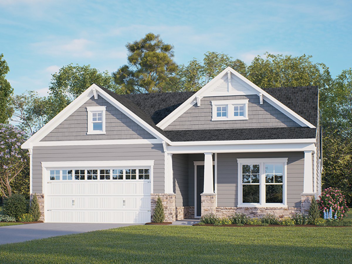 Retreat Floor Plan at Charter Colony | HHHunt Homes