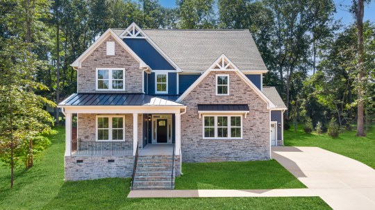 Latham New Home Floorplan in Morgan Ridge, NC